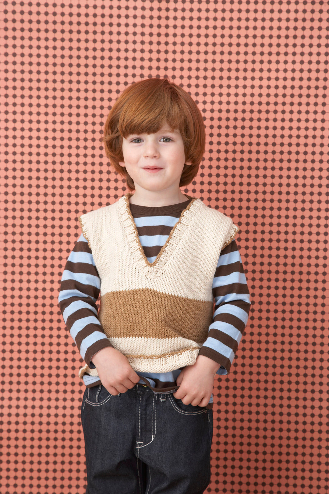 Naturally Classic Vest Pattern (Knit) – Lion Brand Yarn