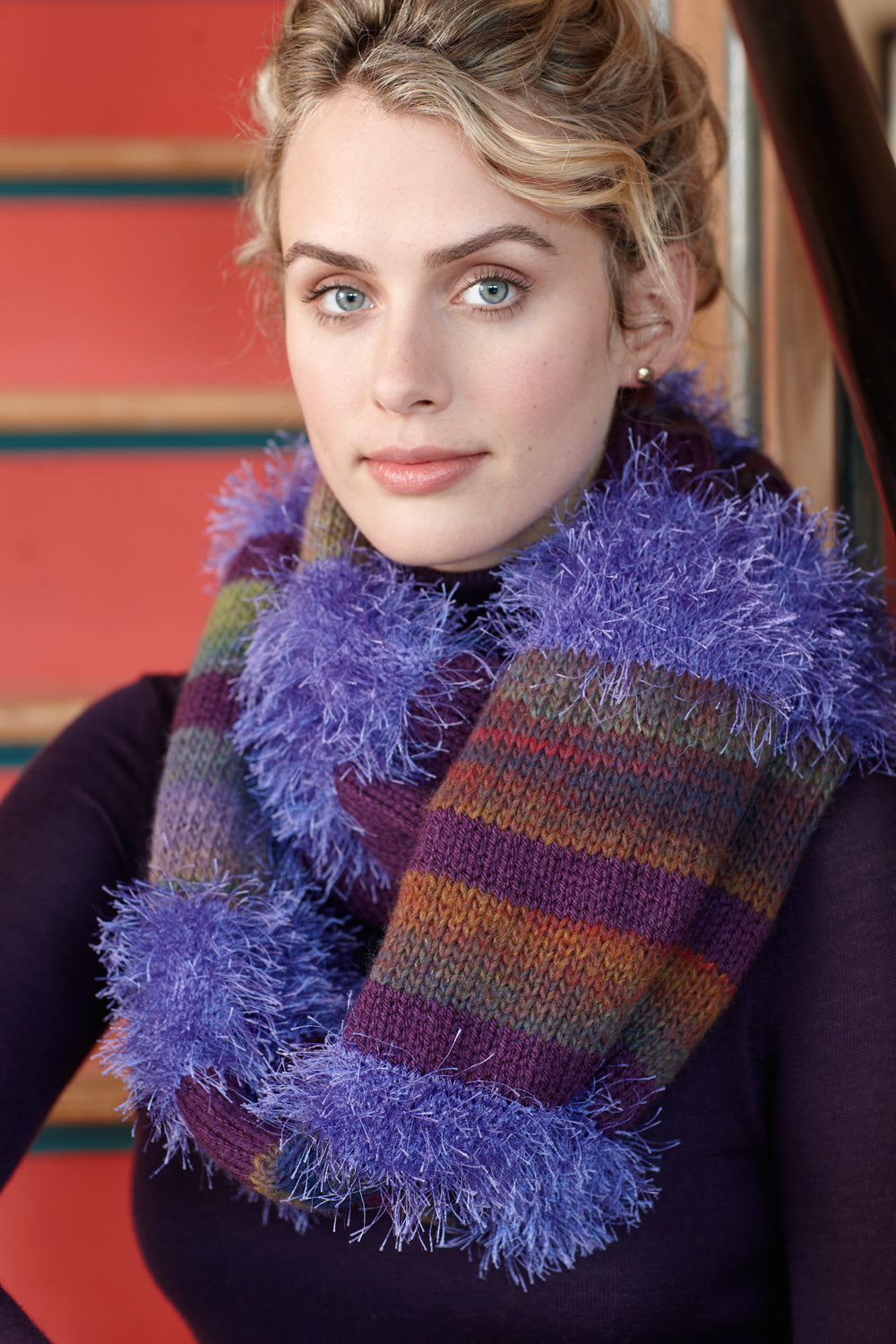 Paint Palette Cowl Pattern (Knit) - Version 2 – Lion Brand Yarn