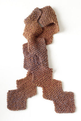 Painted Zig Zag Scarf Pattern (Knit) - Version 2 – Lion Brand Yarn