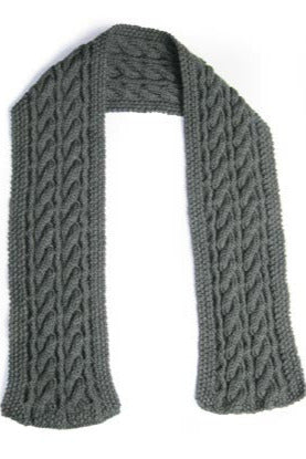 Reversible Cable Scarf Pattern (Knit) – Lion Brand Yarn