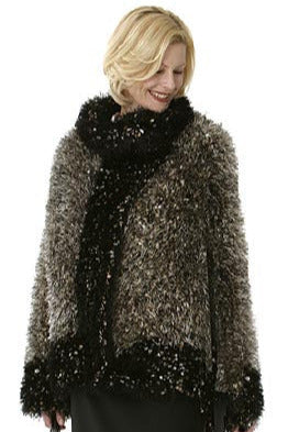 Rich Fur Coat Pattern (Knit) – Lion Brand Yarn