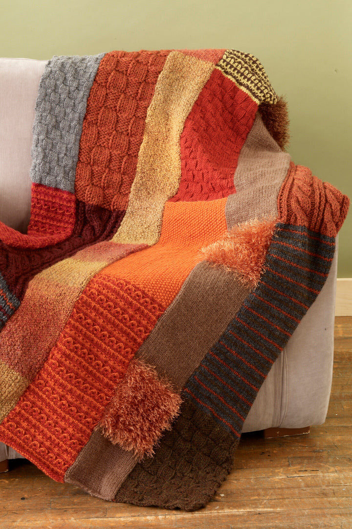 Scarf Afghan (Knit) – Lion Brand Yarn