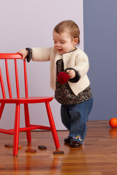Sideways Yoke Cardigan Pattern (Knit) – Lion Brand Yarn