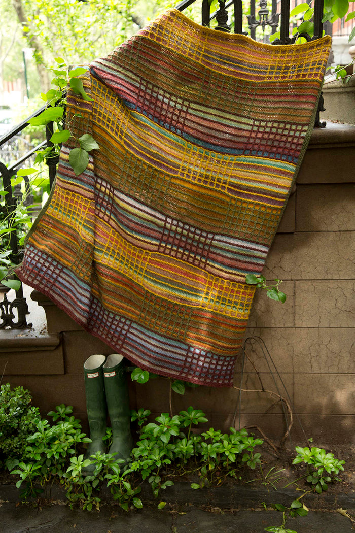 Slip Stitch Afghan Pattern (Knit) – Lion Brand Yarn