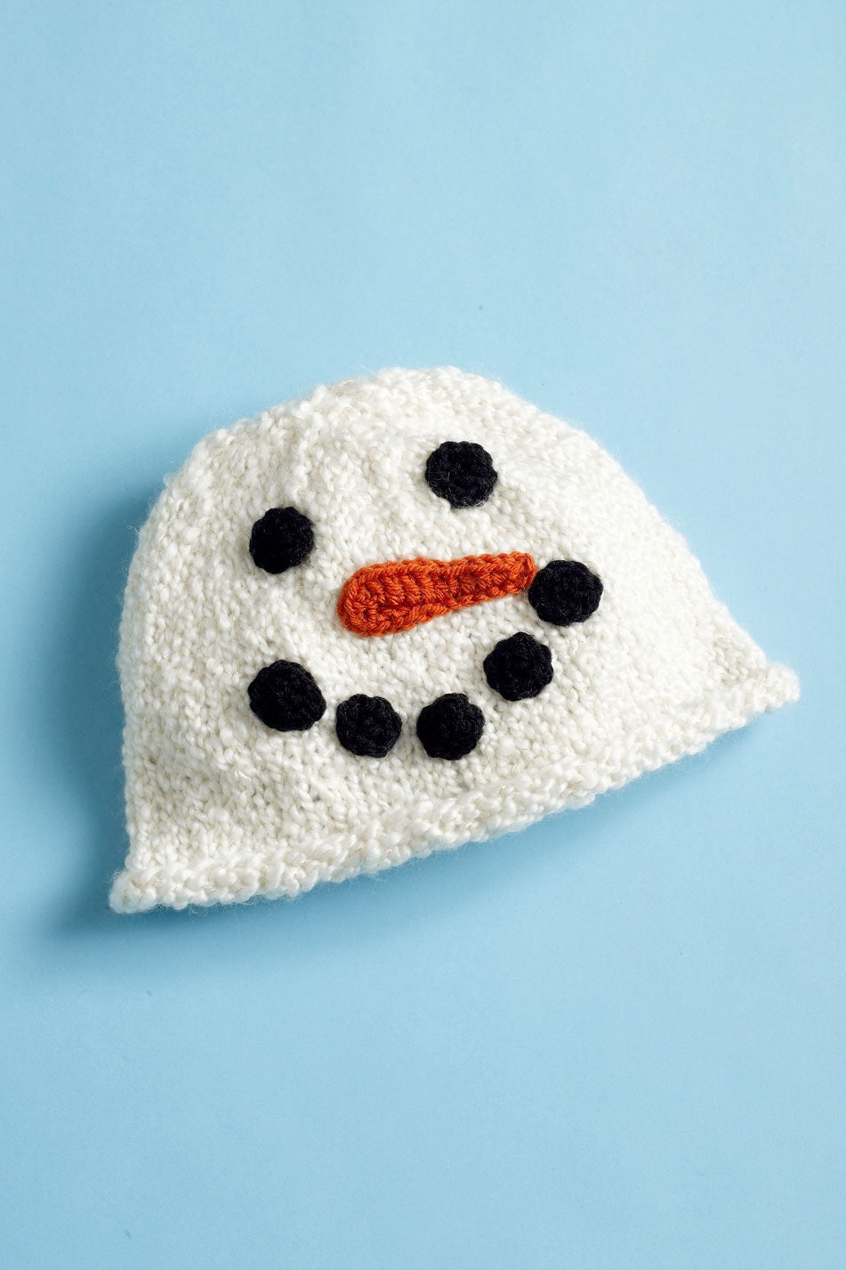 Snowman Hat Pattern (Knit) – Lion Brand Yarn