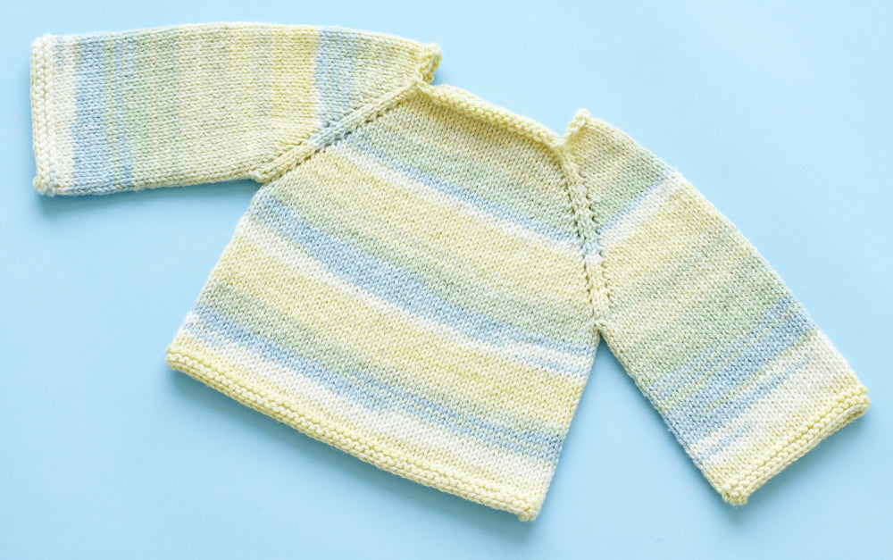 Sunrise Stripes Pullover Pattern (Knit) - Version 2 – Lion Brand Yarn
