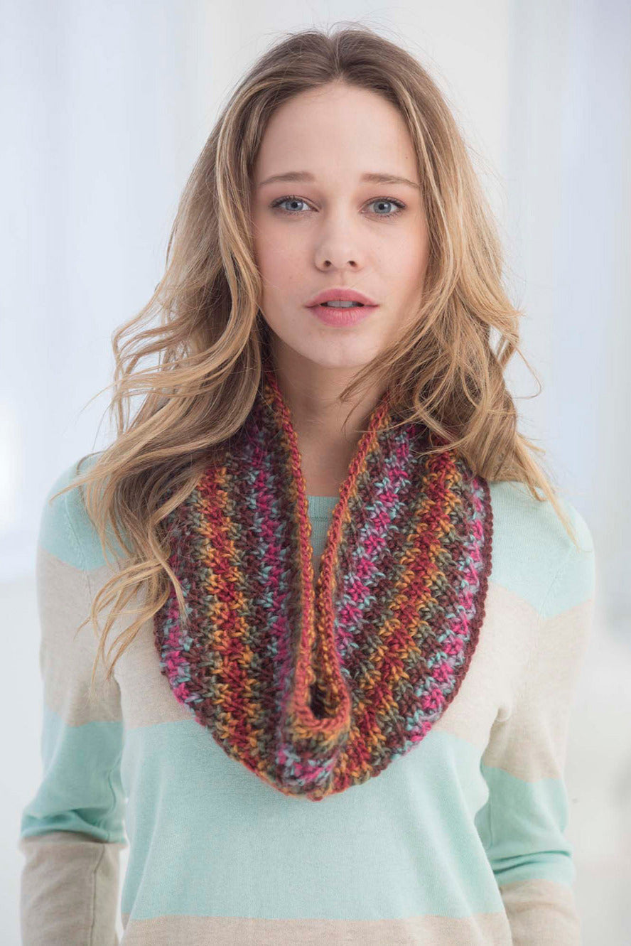 Textured Cowl Pattern (Knit) – Lion Brand Yarn