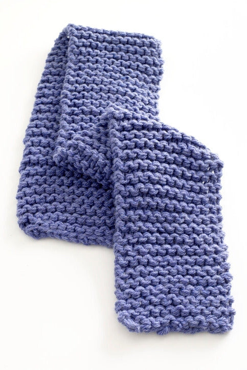 Two Hour Scarf Pattern (Knit) - Version 5 – Lion Brand Yarn