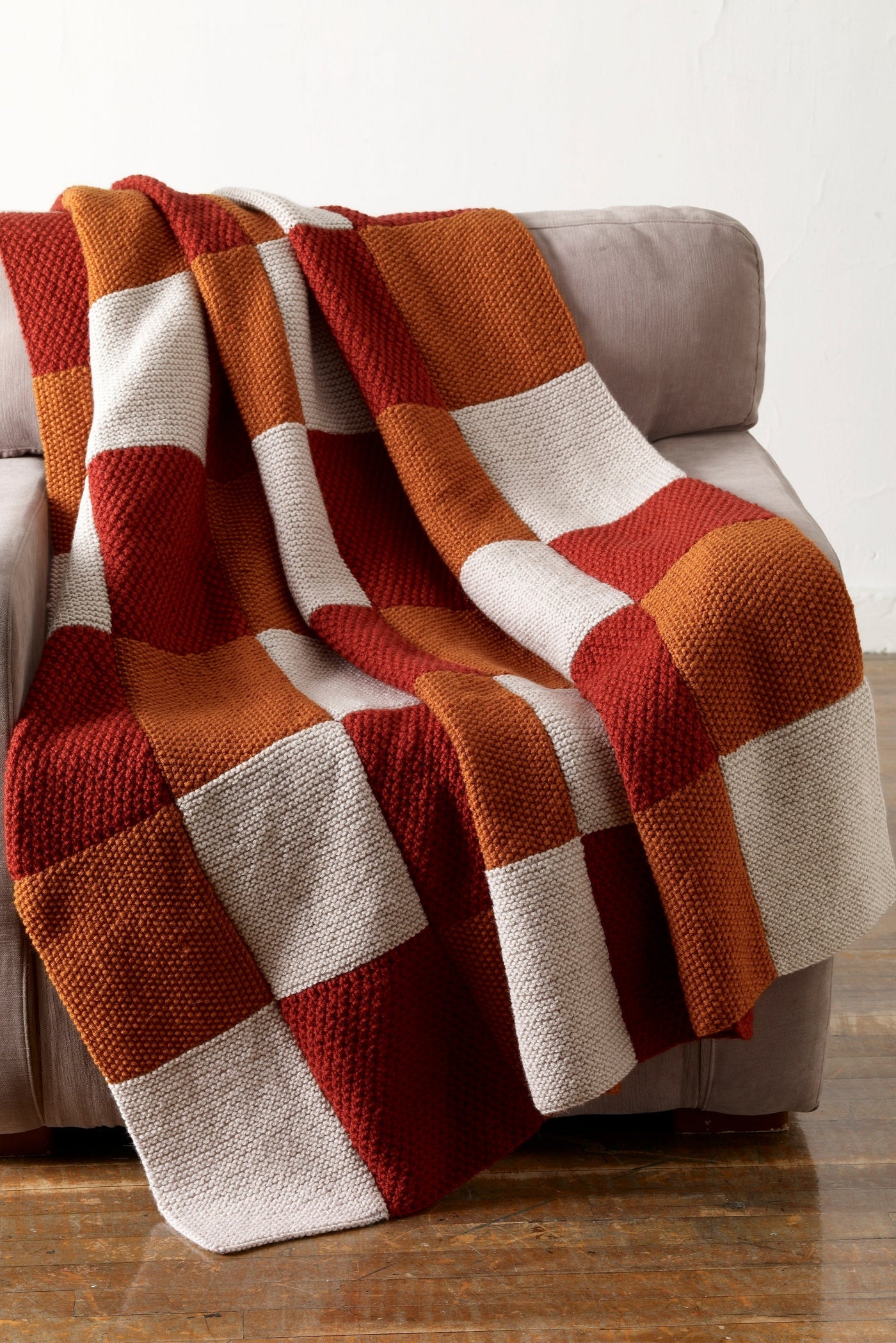 Warm Up America Blanket (Knit) – Lion Brand Yarn