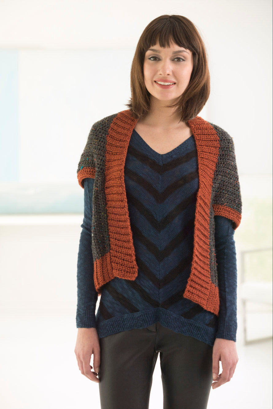 Hayward Shrug (Crochet) – Lion Brand Yarn
