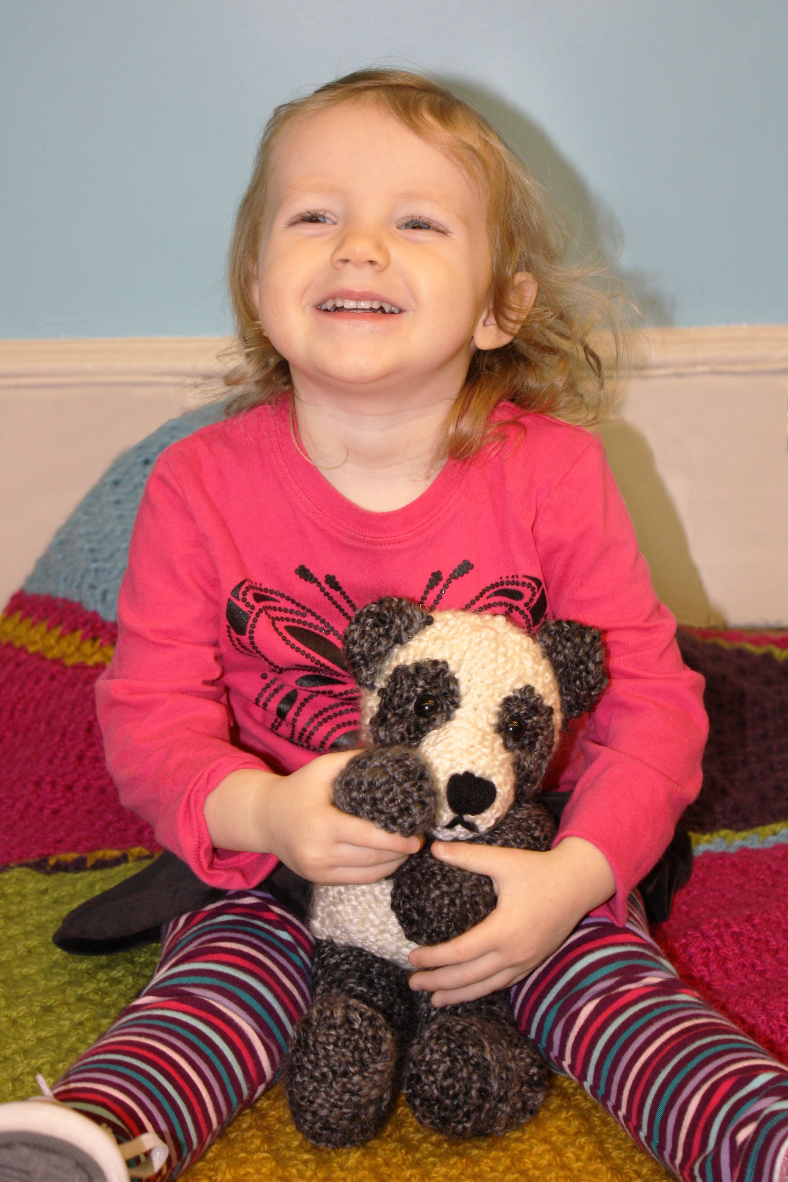 Loom Knit Panda Bear Pattern – Lion Brand Yarn