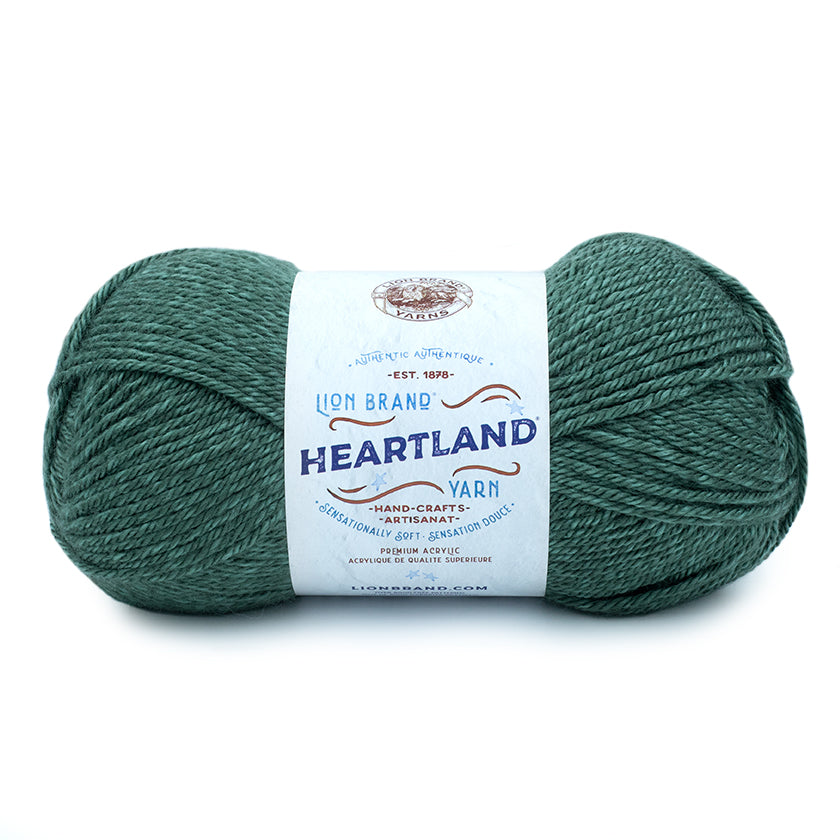 Color Stories - Heartland® Yarn - Frosted Ember – Lion Brand Yarn
