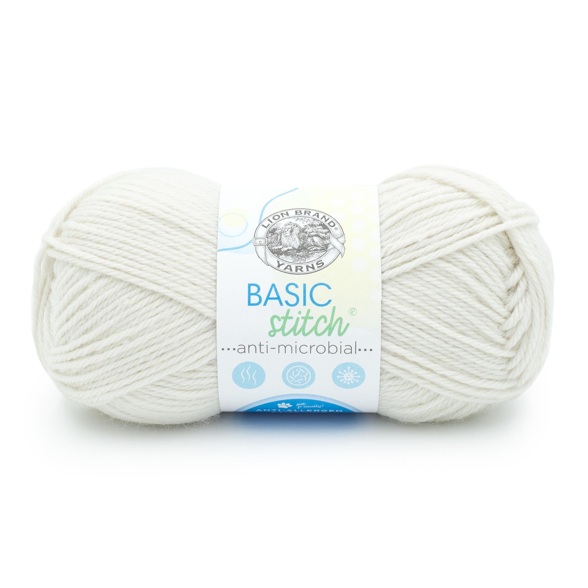Basic Stitch® Anti-Microbial Yarn - Discontinued – Lion Brand Yarn