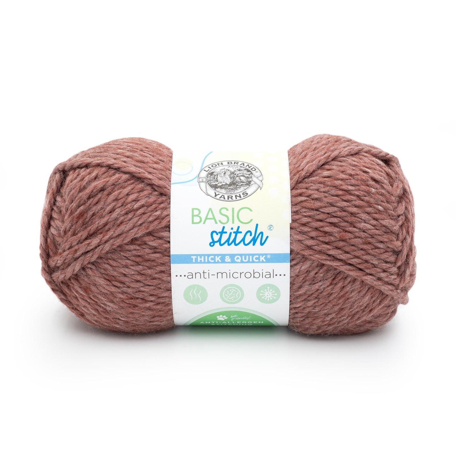 Basic Stitch® Anti-Microbial Thick & Quick® Yarn – Lion Brand Yarn