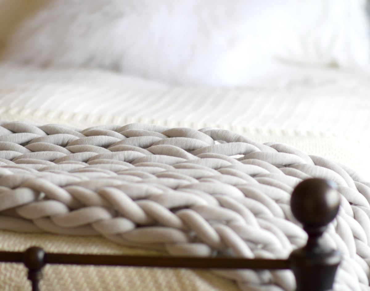 Knit Kit - Yooge Big Knit Blanket – Lion Brand Yarn