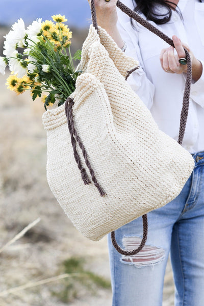 Knit Kit - Straw Knit Backpack – Lion Brand Yarn
