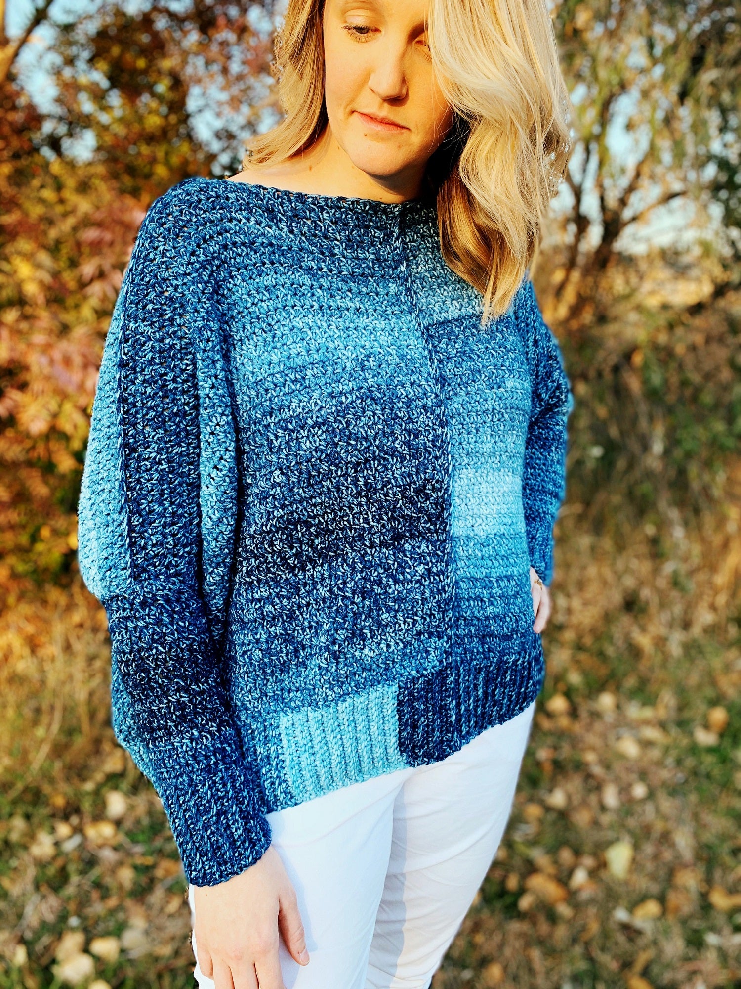Crochet Kit - Inside Out Sweater – Lion Brand Yarn