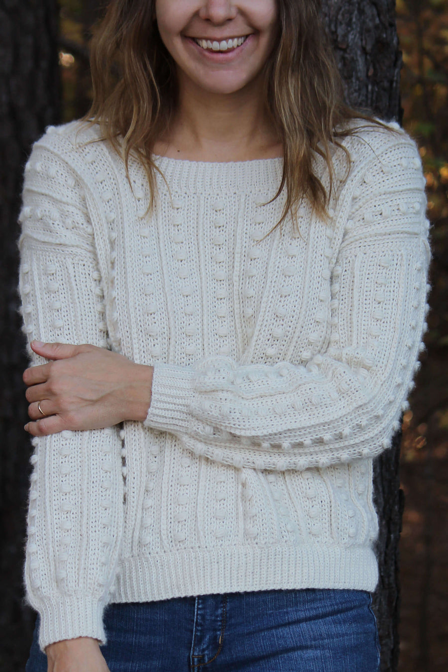 Sweetheart Sweater (Crochet) – Lion Brand Yarn