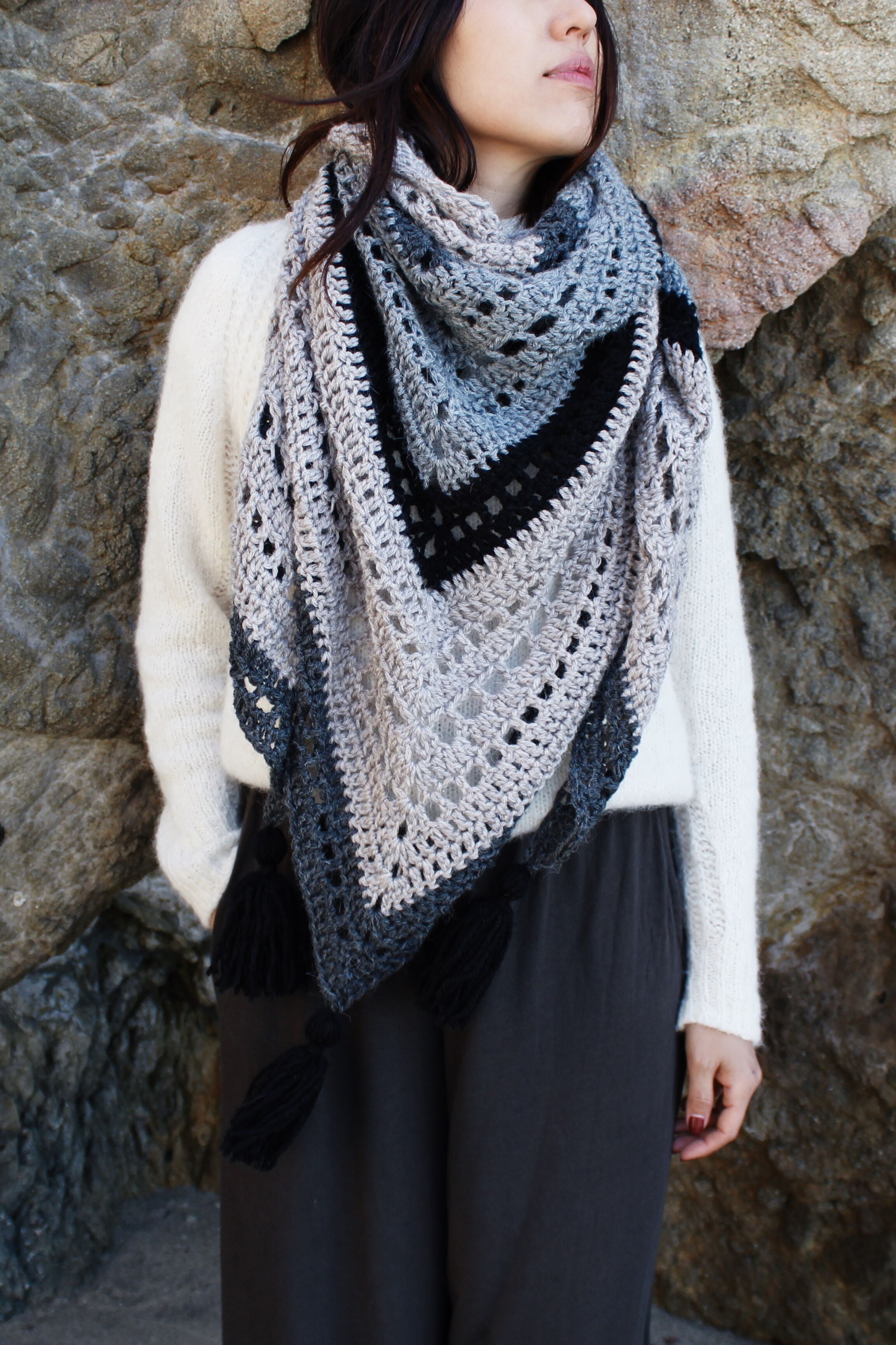 Crochet Kit - Mystic Morning Wrap – Lion Brand Yarn