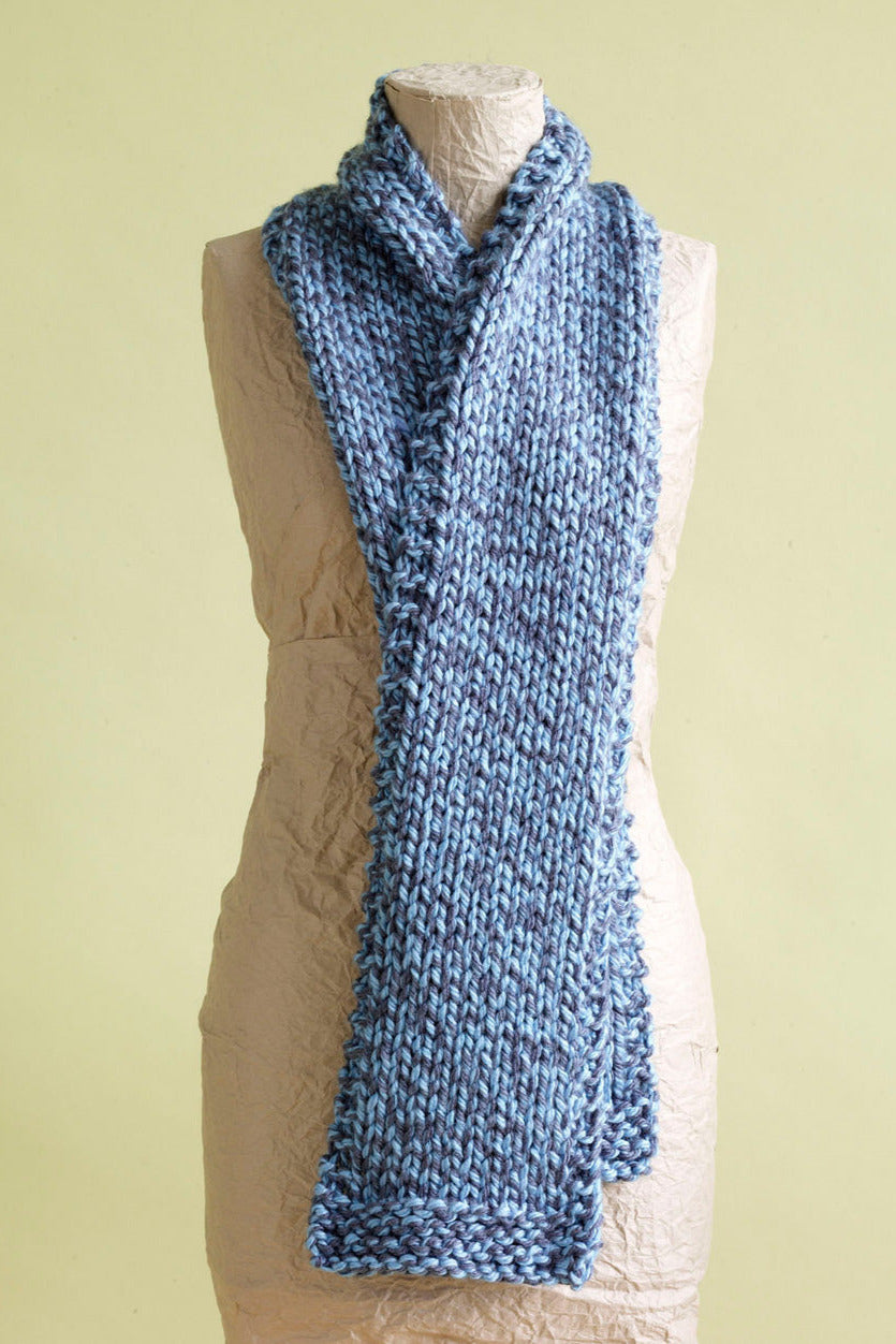 Basic Scarf Pattern (Knit) - Version 3 – Lion Brand Yarn