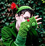 Ogre Headband and Wrist Warmers Pattern (Crochet) – Lion Brand Yarn
