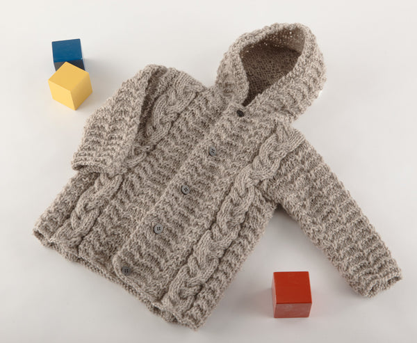 Cabled Cardigan Pattern (Knit) – Lion Brand Yarn