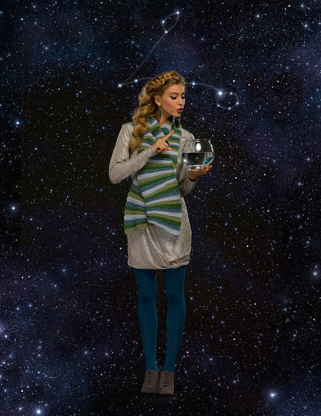 Zodiac Scarf Pisces Pattern (Crochet) – Lion Brand Yarn