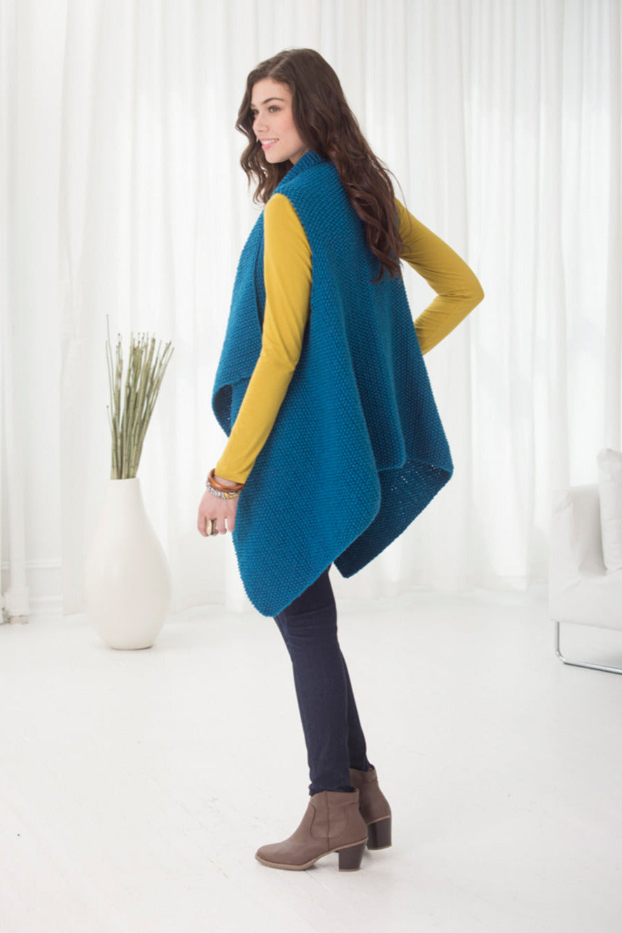 Smart Investment Vest (Knit) - Version 7 – Lion Brand Yarn