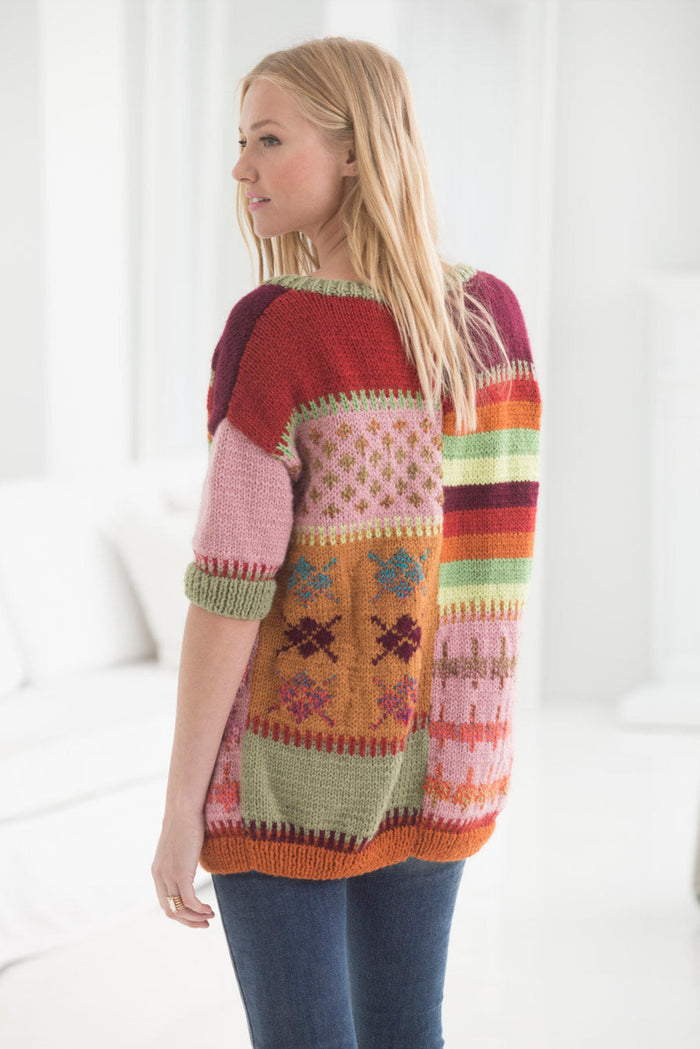 Cardigan of Many Colors (Knit) – Lion Brand Yarn