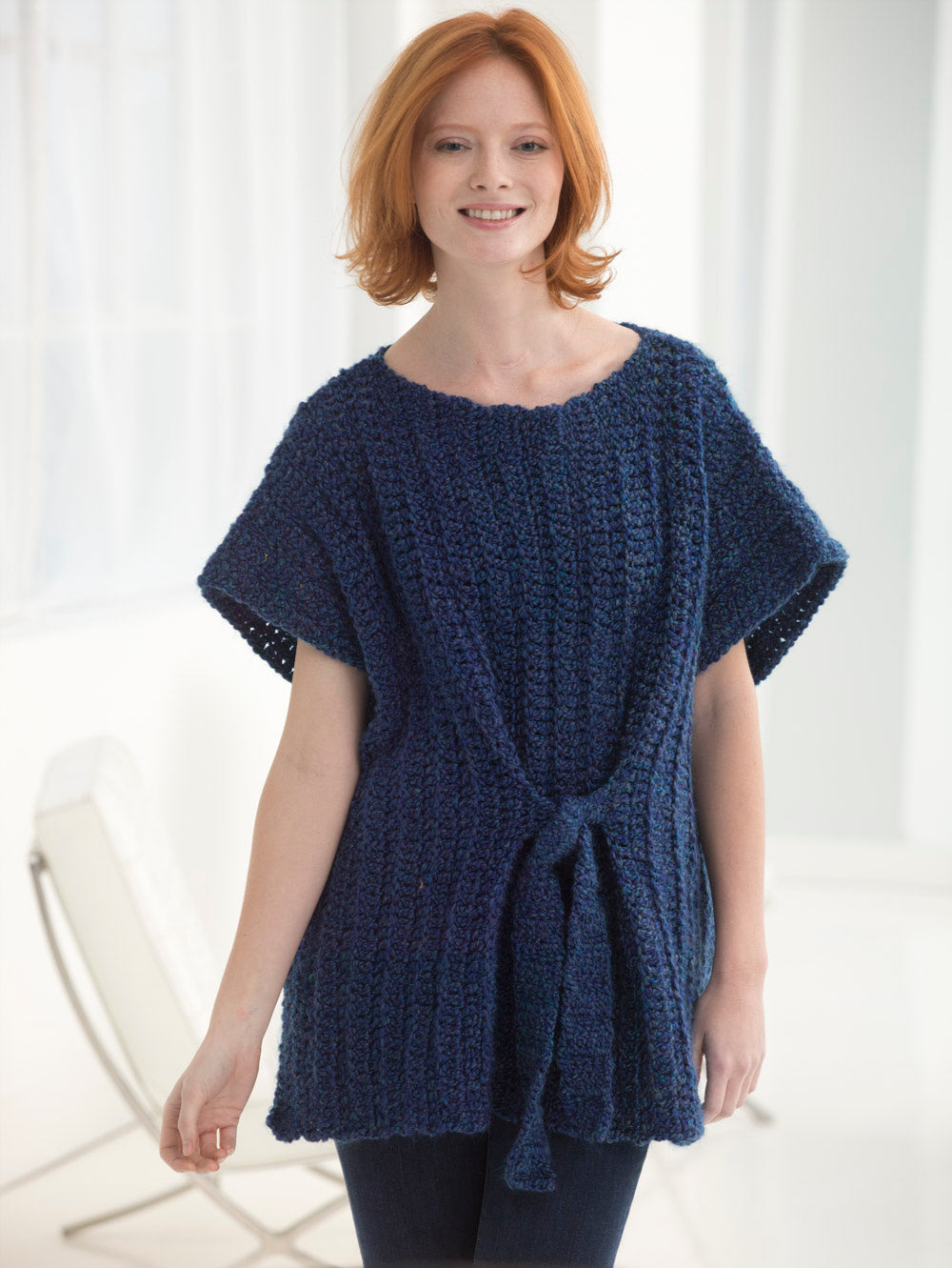 Tied Tunic (Crochet) – Lion Brand Yarn