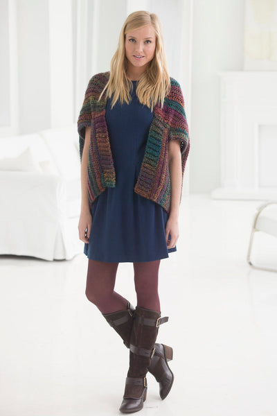 Simple Shrug (Crochet) – Lion Brand Yarn