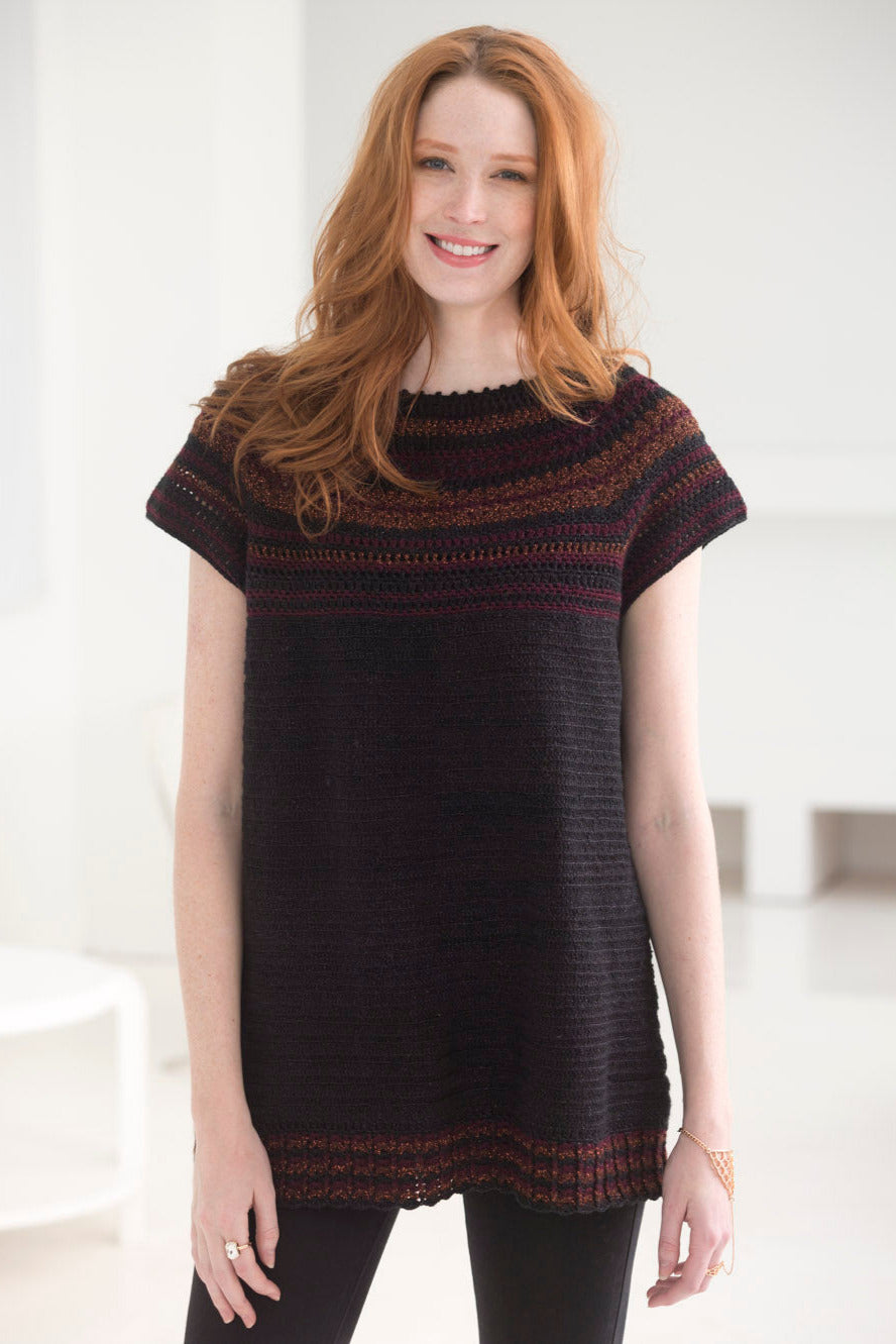 Sabrina Tunic (Crochet) – Lion Brand Yarn