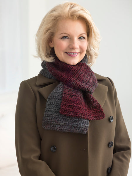 One Ball Crocheted Scarfie - Version 3 – Lion Brand Yarn