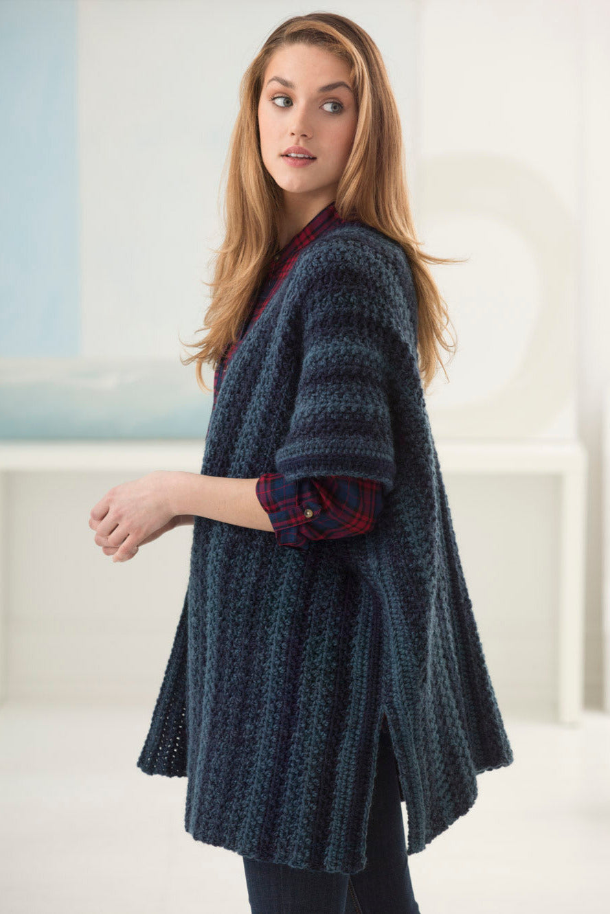 4 Ball Ruana (Crochet) – Lion Brand Yarn