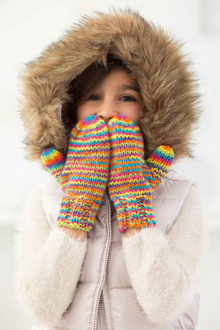 Mittens for Everyone (Knit) – Lion Brand Yarn