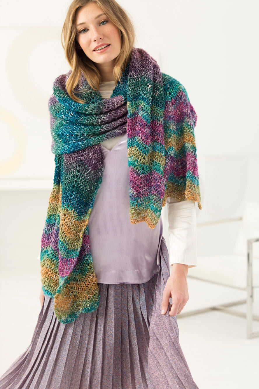 Barbizon Shawl (Crochet) - Version 1 – Lion Brand Yarn