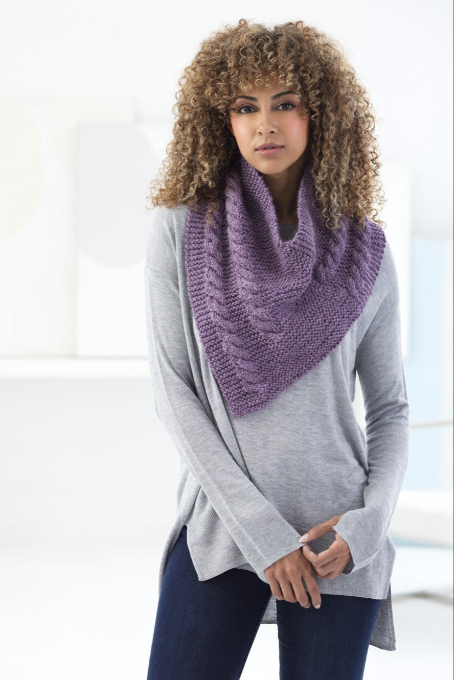 Matilda Cowl (Knit) – Lion Brand Yarn