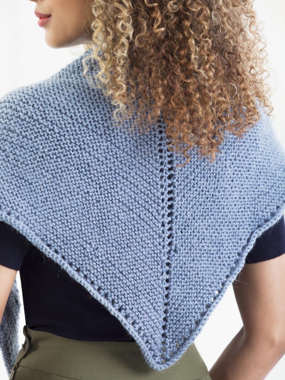 Simple Shawl (Knit) – Lion Brand Yarn