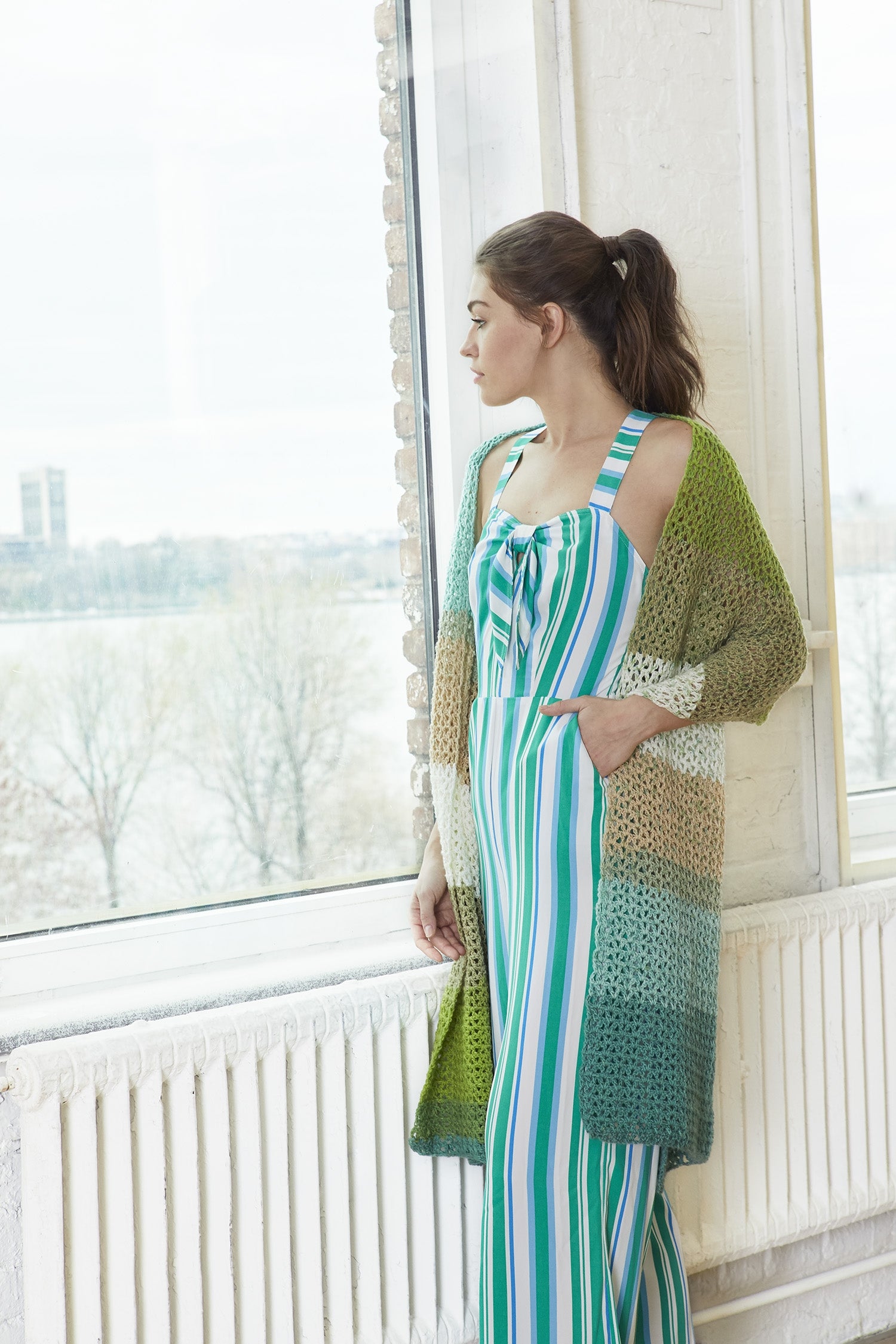 Casper Shawl (Crochet) – Lion Brand Yarn