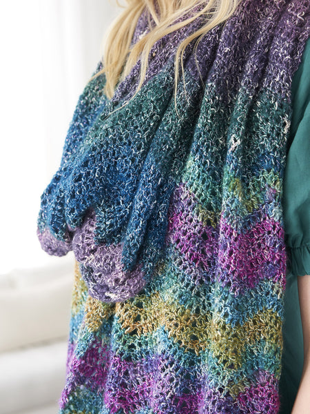 Barbizon Shawl (Crochet) - Version 2 – Lion Brand Yarn