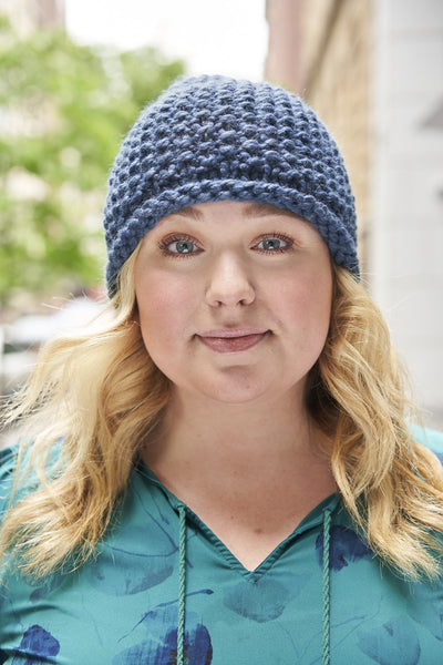 True Blue Hat (Knit) – Lion Brand Yarn