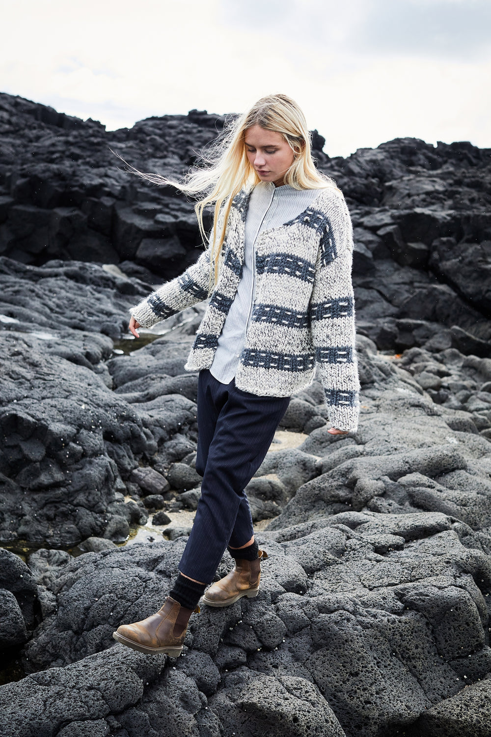 Birger Cardigan (Knit) – Lion Brand Yarn