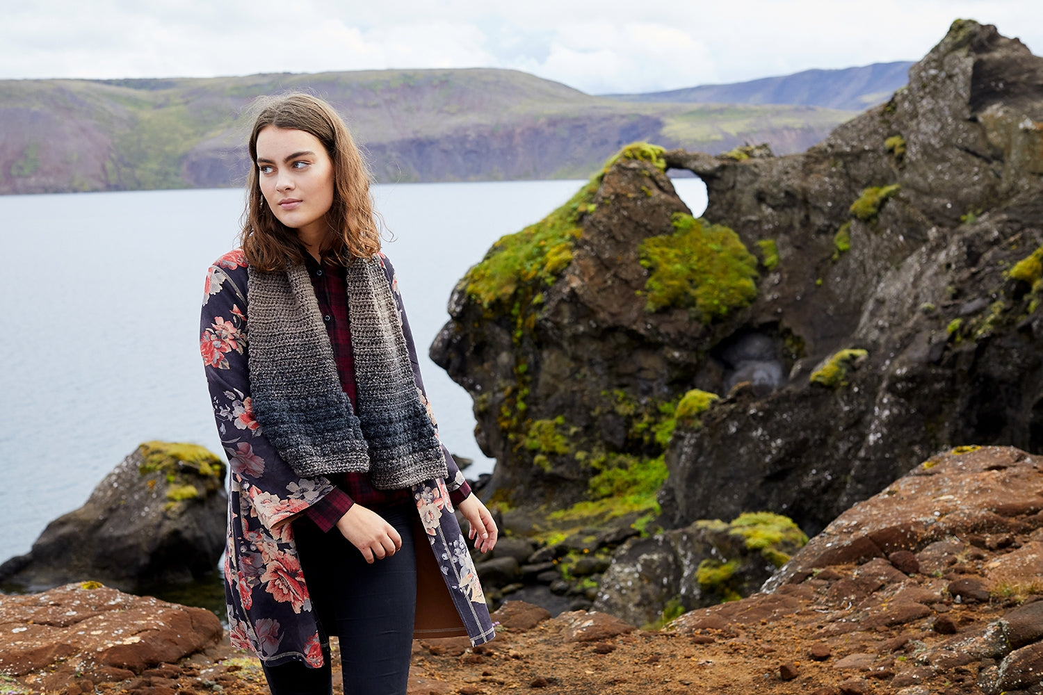 Heige Scarf (Crochet) – Lion Brand Yarn