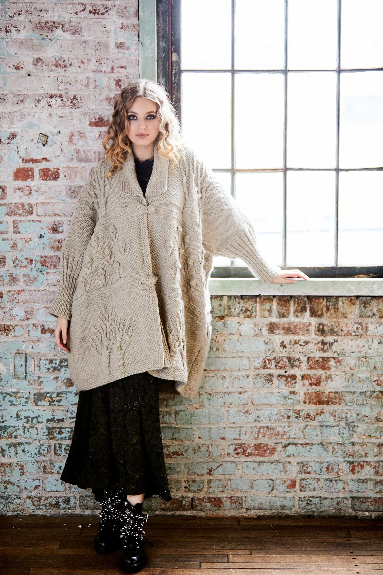 Tree of Life Jacket (Knit) – Lion Brand Yarn