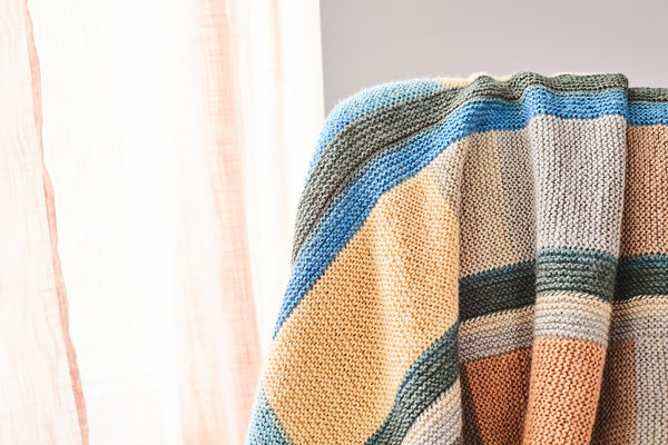 Lakeside Afghan (Knit) – Lion Brand Yarn