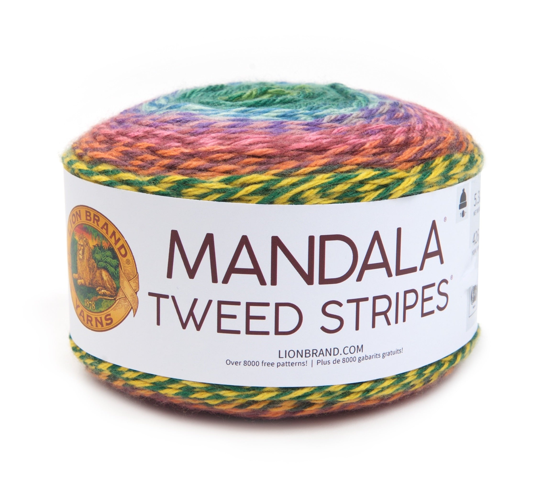 Mandala® Tweed Stripes® Yarn - Discontinued – Lion Brand Yarn